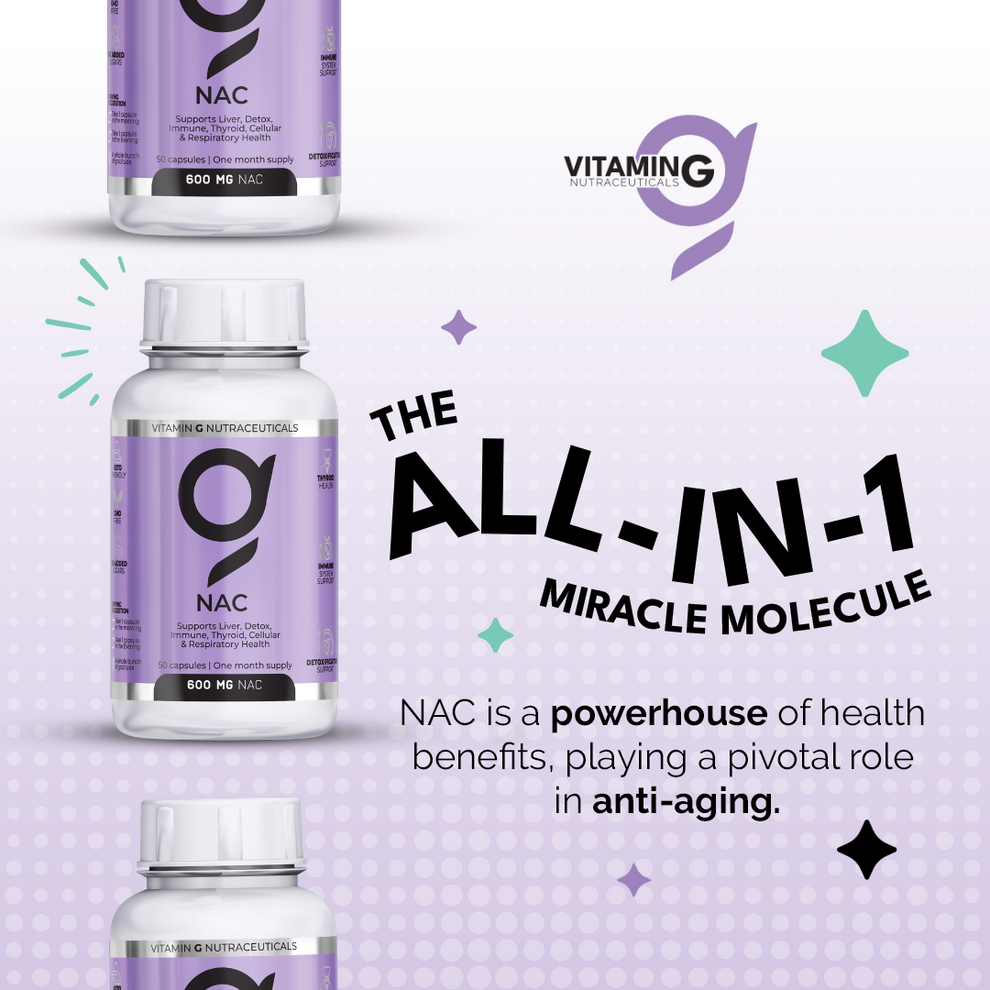 NAC 500mg – Vitamin G Nutraceuticals