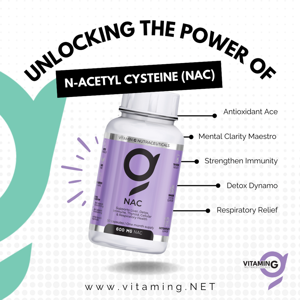 NAC 500mg – Vitamin G Nutraceuticals