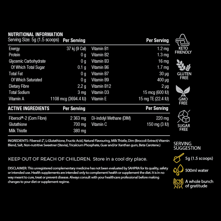 Detox Shield + – Vitamin G Nutraceuticals